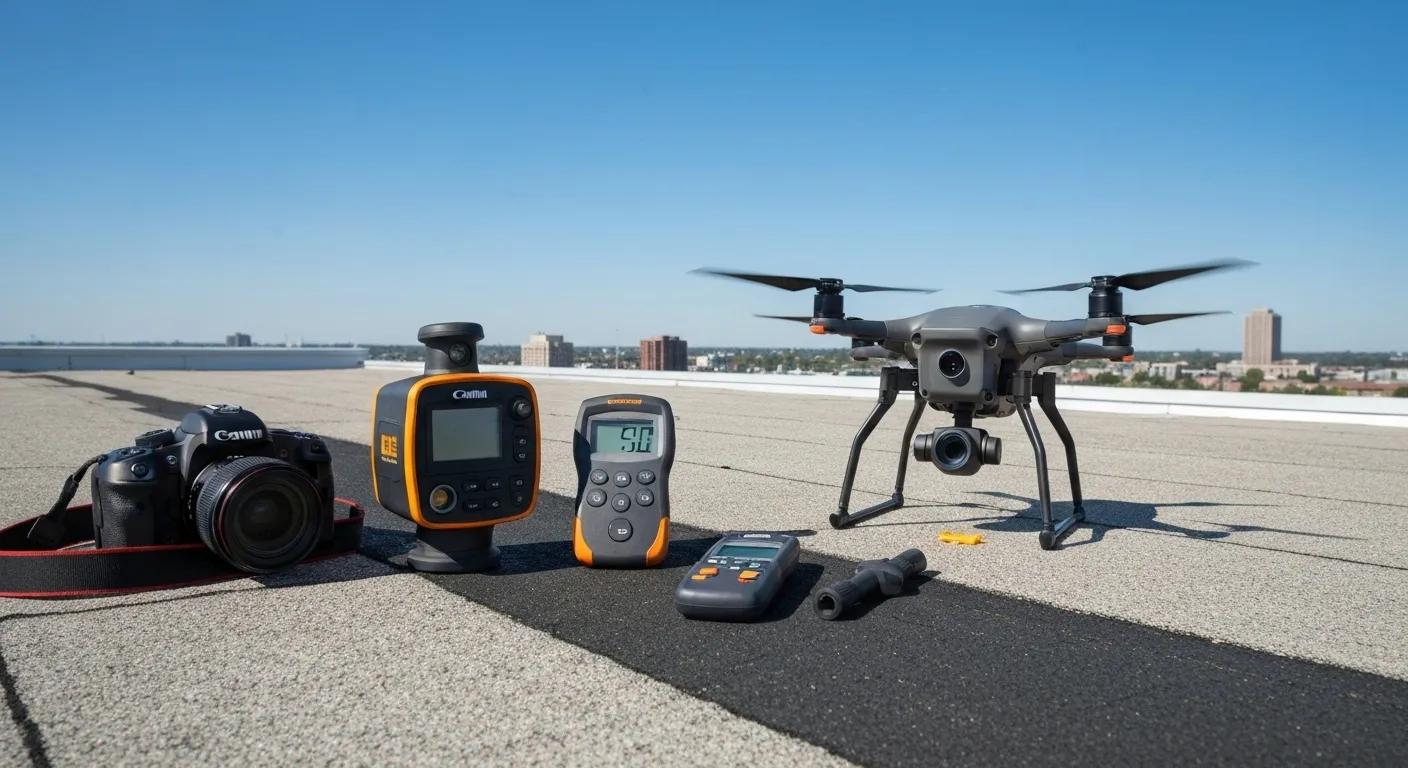 Roof Diagnostics: EverNew Roofing's Testing Tools